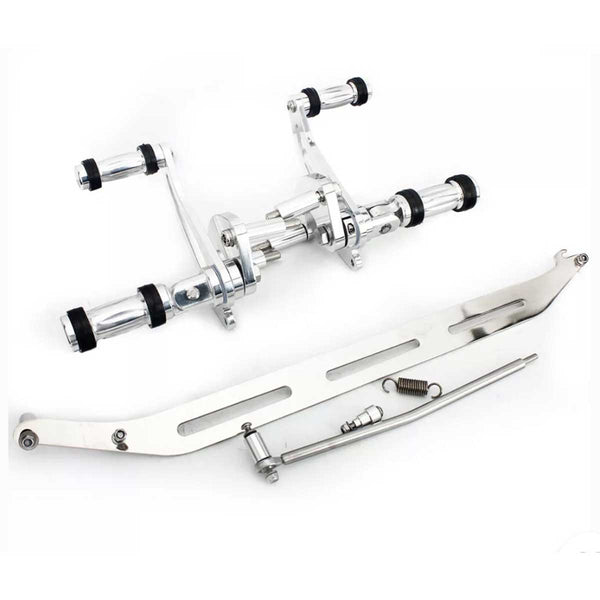 XVS 1100 Classic/Custom 4" Billet Forward Control Extension Kit - Blac ...