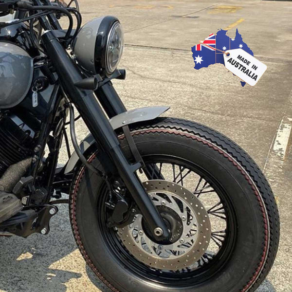 Bobber Front Fender incl. Kit - for 16" Wheel – Nightcraft Bobbers